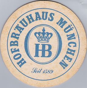 Beer Coaster: Hofbräuhaus München (Staatliches Hofbräuhaus in München ...