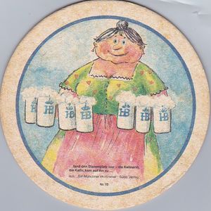 Beer Coaster: Hofbräuhaus München (Staatliches Hofbräuhaus in München ...
