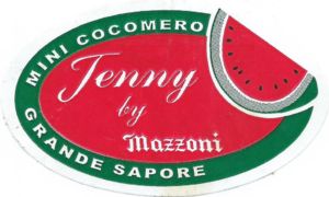 Fruit Sticker: Jenny by Mazzoni (ItalyCol:IT-FR-00340