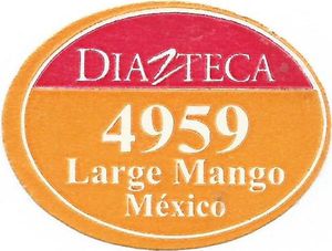 Fruit Sticker: Diazteca 4959 (MexicoCol:MX-FR-00027