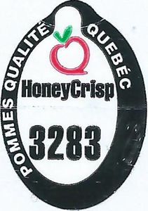 Fruit Sticker: Honey Crisp 3283 (CanadaCol:CA-FR-00024