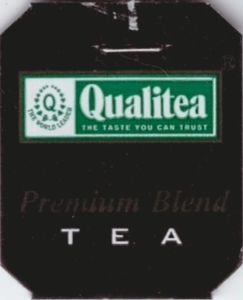 Tea Label: Premium Blend Tea (Qualitea, UkraineCol:TL-UA-0030