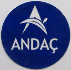 Fruit Sticker: Andaç (Türkiye (Turkey)Col:TR-FR-00062