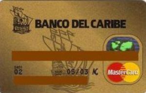 Bank Card: BANCO DEL CARIBE (Banco Del Caribe, VenezuelaCol:VE-MC-0048