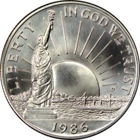 Coin: 50 Cents / Half Dollar (Statue of Liberty) (United States of ...