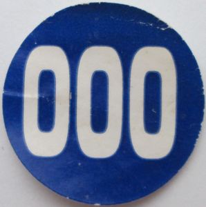 Fruit Sticker: 000 (UnknownCol:UN-FR-00263