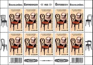Stamp: Michael Thonet & the Bugholz (Bentwood) Furniture Style (Austria ...