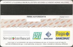 Tarjeta de Banco: Banca Comerciale Italiana (Banca Commerciale Italiana ...