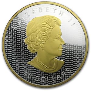 Coin: 10 Dollars (30 Years Maple Leaf Tribute) (Canada(1980~2024 ...