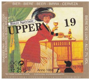 Drink Label: Upper 19 Biere Speciale (Brouwerij Van Roy, BelgiumCol:BE ...