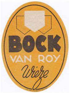 Drink Label: Bock Van Roy Wieze (Brouwerij Van Roy, BelgiumCol:BE-BEER ...