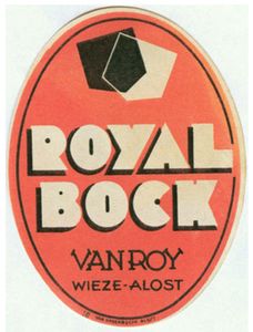 Drink Label: Royal Bock Van Roy Wieze (Brouwerij Van Roy, BelgiumCol:BE ...