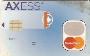 Banka Kartı: Axess (Akbank T.A.Ş., TürkiyeCol:TR-MC-0157