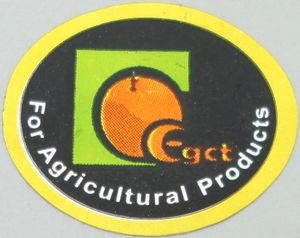 Fruit Sticker: EGCT (EgyptCol:EG-FR-00044
