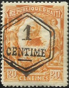 Stamp: General Pierre Nord Alexis (1820–1910) (Haiti(Definitives) Mi:HT ...