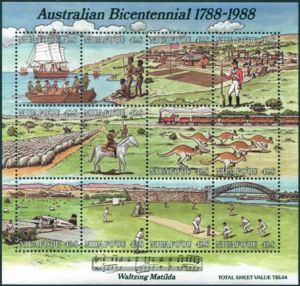 Stamp: Australian Bicentennial 1788-1988 (Niuafo'ou(Australian ...