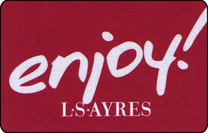 Gift Card: Enjoy! - Red (L.S.Ayres, United States of America(L.S.Ayres ...