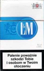Cigarette Pack: L&M Blue Label (PolandCol:PL-CT-0079