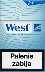 Cigarette Pack: West Ice (PolandCol:PL-CT-0150