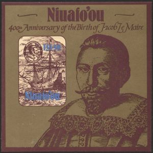 Stamp: 400th Anniversary of the Birth of Jacob le Maire (Niuafo'ou ...
