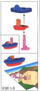 Meal Toy: Boat (Kinder Surprise, Europe(Kinder - Vehicles - Coloring ...