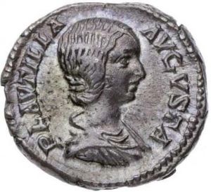 Mince: 1 Denarius (Fulvia Plautilla - Venus Victrix) (Římská říše(202 ...
