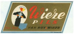 Drink Label: Wiezel Pils (Brouwerij Van Roy, BelgiumCol:BE-BEER-020374