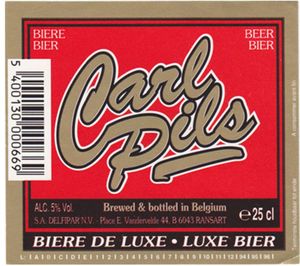 Drink Label: Carl Pils (Brouwerij Van Roy, BelgiumCol:BE-BEER-020412