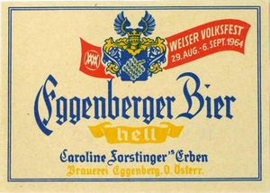 Drink Label: Eggenberger Bier hell (Brauerei Schloss Eggenberg ...