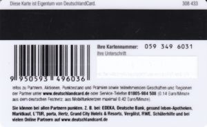 Functional Card: Zugspitze + Edeka (DeutschlandCard, Germany, Federal ...