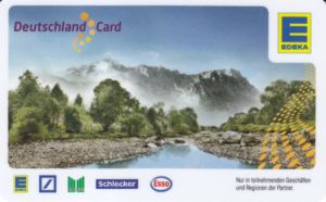 Functional Card: Zugspitze + Edeka (DeutschlandCard, Germany, Federal ...