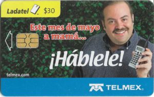 Phonecard: Hablele Este 10 De Mayo (Telmex - Ladatel, Mexico) (07 ...