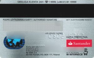 Bank Card: Mastercard Silver (Bank Zachodni WBK, PolandCol:PL-MC-0193.02