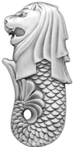 Coin: 1,000 CFA Francs (Singapore Merlion) (Chad(1970~Today ...