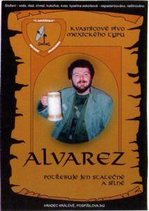 Drink Label: Alvarez (Recesní pivovárek U Antéňáka, Czech RepublicCol ...