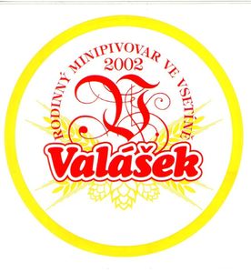 Drink Label: Valášek (Minipivovar Valášek Vsetín, Czech RepublicCol:CZ ...