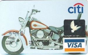 Bank Card: CITI moto (Citibank, SpainCol:ES-VI-0114