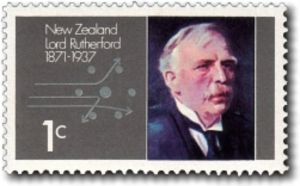 Stamp: Lord Rutherford (New Zealand(Ernest Rutherford) Mi:NZ 571,Sn:NZ ...
