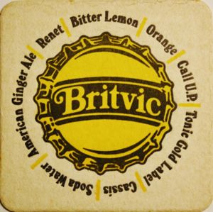 Beer Coaster: Britvic (Britvic, United Kingdom of Great Britain ...