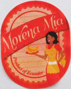 สติ๊กเกอร์ผลไม้: Morena Mia (อีกัวดอร์Col:EC-FR-00212