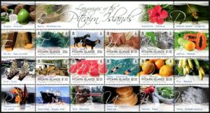 Stamp: Languages of the Pitcairn Islands (Pitcairn Islands(Languages of ...