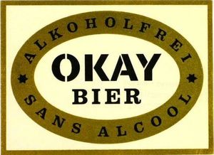 Drink Label: Okay Bier (Brauerei Ziegelhof Liestal, SwitzerlandCol:CH ...