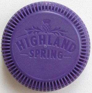 Bottle Cap: Highland Spring (Highland Spring Ltd., ScotlandCol:WA-SCT-00001