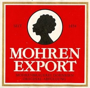 Drink Label: Mohren Export (Mohrenbrauerei August Huber Dornbirn ...