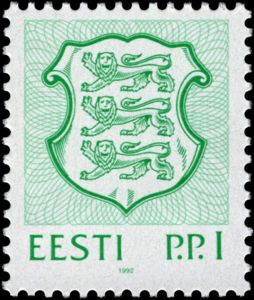 Stamp: PPI - European Letter Rate (Estonia(Definitive Issue - Coat of ...