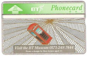 Phonecard: Visit The BT Museum (British Telecom, United Kingdom of ...