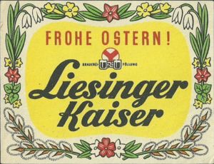Drink Label: Liesinger Kaiser (Brauerei Liesinger Wien /closed ...