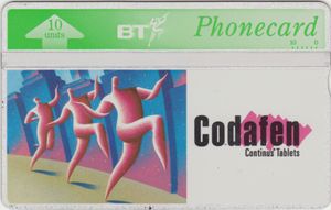 Phonecard: Codafen (British Telecom, United Kingdom of Great Britain ...