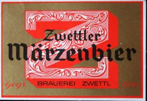 Drink Label: Zwettler Märzenbier (Privatbrauerei Zwettl, AustriaCol:AT ...