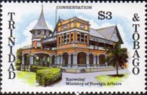 Stamp: "Knowsley" (Location of Ministry of Foreign Affairs) (Trinidad ...